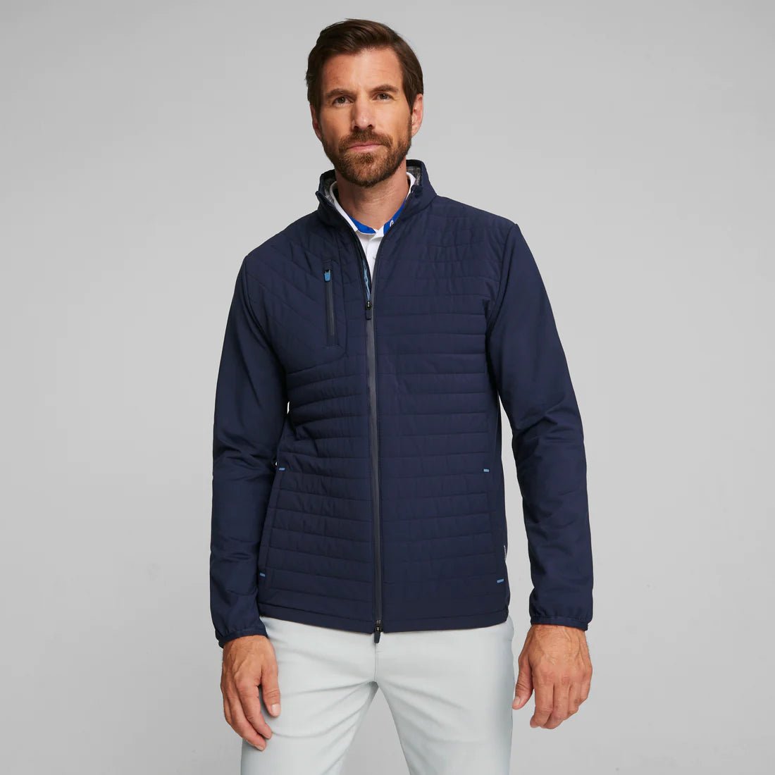 Puma Men's Scotia Quilted Golf Jacket - Coastal Golf Canada