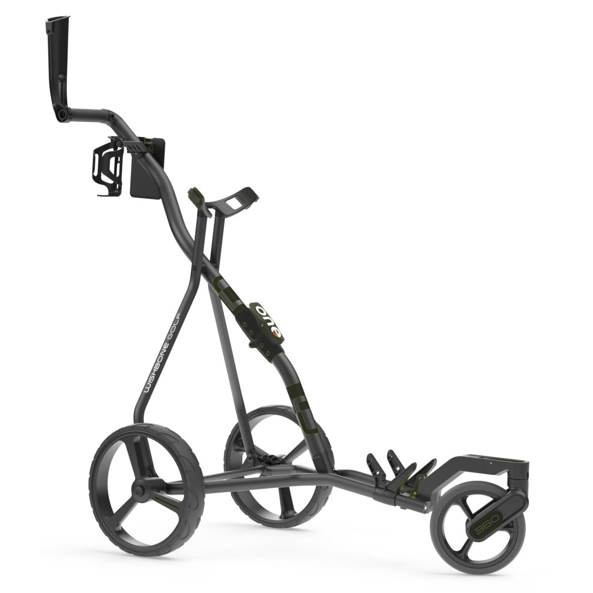 Wishbone One Megalite 3-Wheel Cart - Coastal Golf Canada